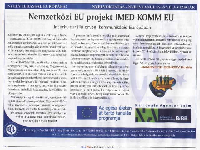 Pécs 18 | IMED-KOMM-EU